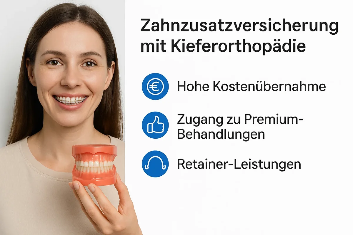 Zahnzusatzversicherung Kinder Kieferorthopadie Sofort